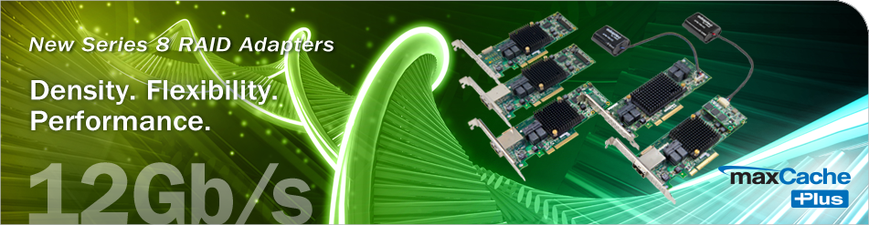 PMC Adaptec Series 8 12Gb/s SAS RAID Adapters Unveiled: Benchmark ...