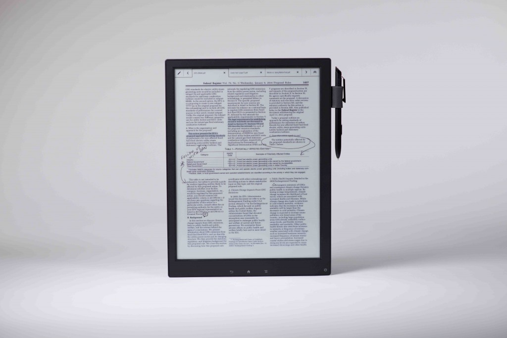 Sony Digital Paper Professional Tablet-Notepad Debuts: Benchmark ...