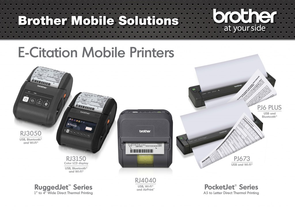 Brother Mobile Solutions PocketJet and RuggedJet Mobile Printers Debut ...