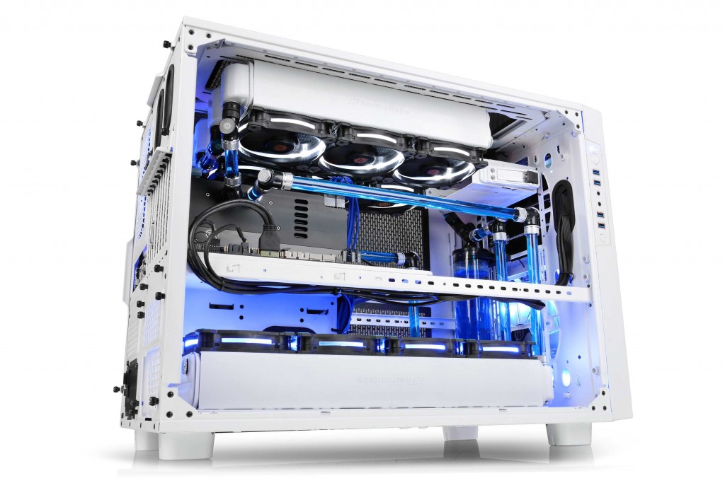 Thermaltake Core X9 Snow Edition E-ATX Cube Case Launched: Benchmark ...