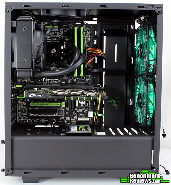 NZXT S340 Designed By Razer CA-S340W-RA Case Review