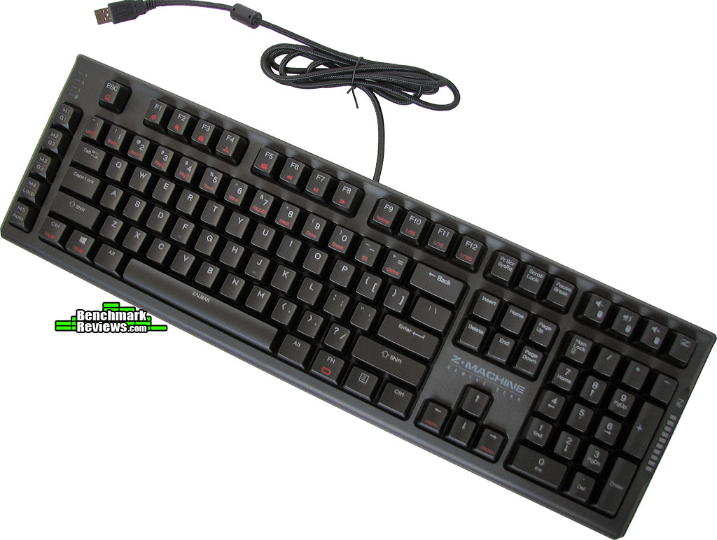 Zalman ZM-K700M Cherry MX Red Mechanical Keyboard Review