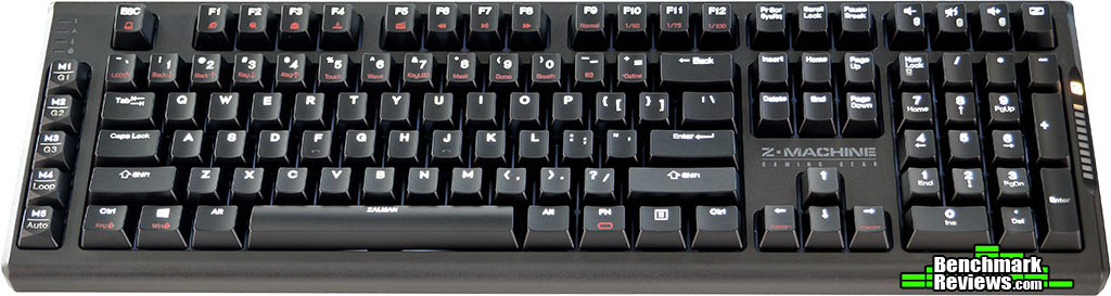 Zalman ZM-K700M Cherry MX Red Mechanical Keyboard Review