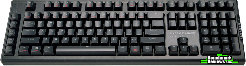 Zalman ZM-K700M Cherry MX Red Mechanical Keyboard Review