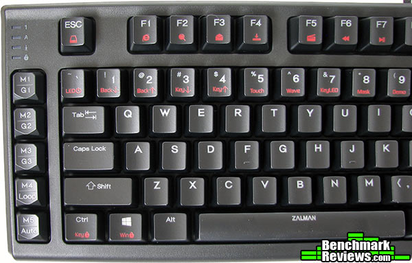 Zalman ZM-K700M Cherry MX Red Mechanical Keyboard Review