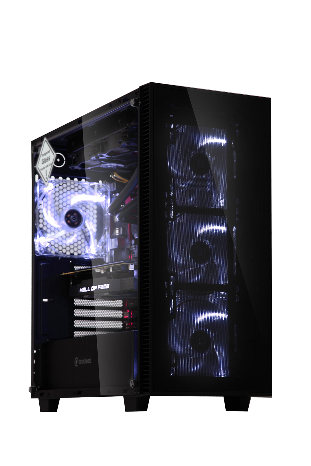 anidees AI-Crystal Tempered Glass ATX Case Announced - Benchmark ...