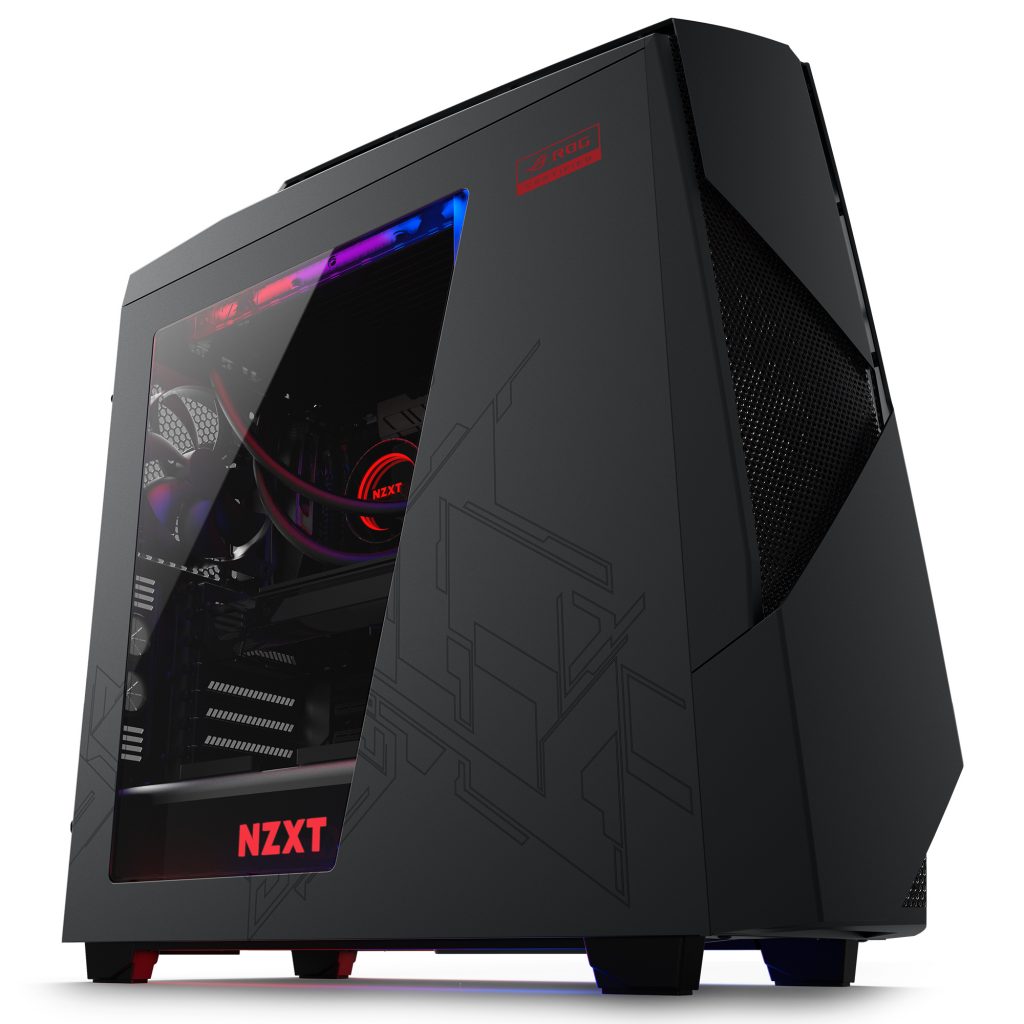 NZXT Noctis 450 ROG PC Case Announced: Benchmark Reviews @TechPlayboy