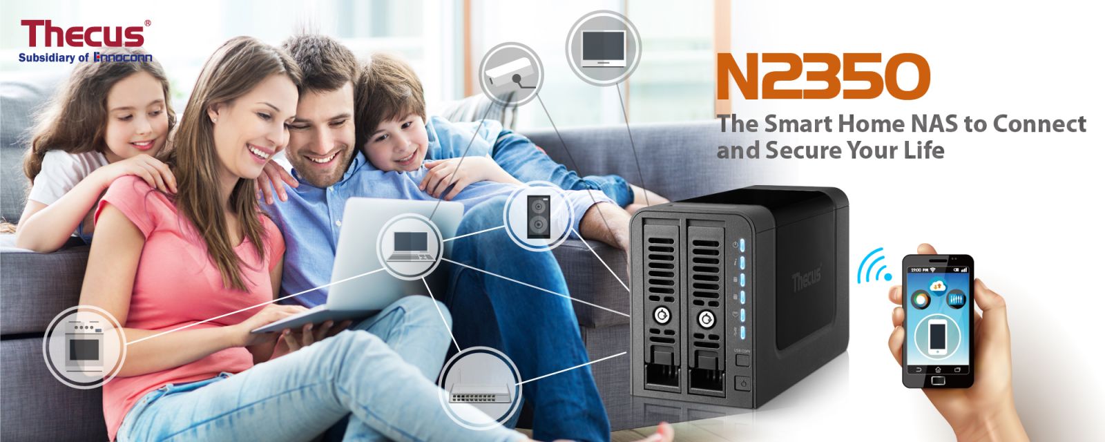 Thecus N2350 2-bay NAS Announced - Benchmark Reviews @TechPlayboy