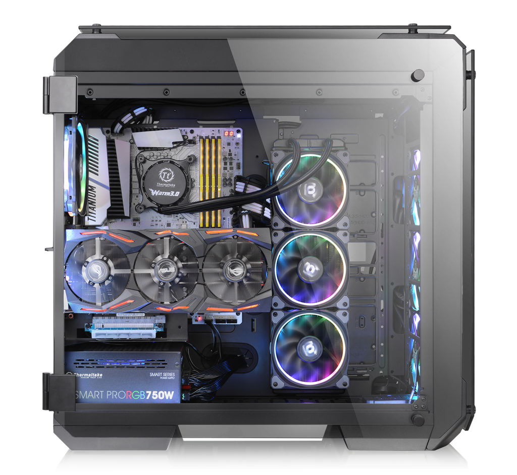 Thermaltake View 71 Tempered Glass Tower Chassis Debuts - Benchmark ...