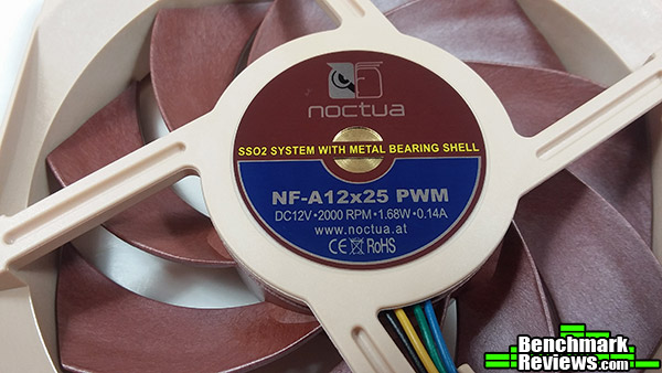 Noctua NF-A12x25 PWM 120mm Cooling Fan Review