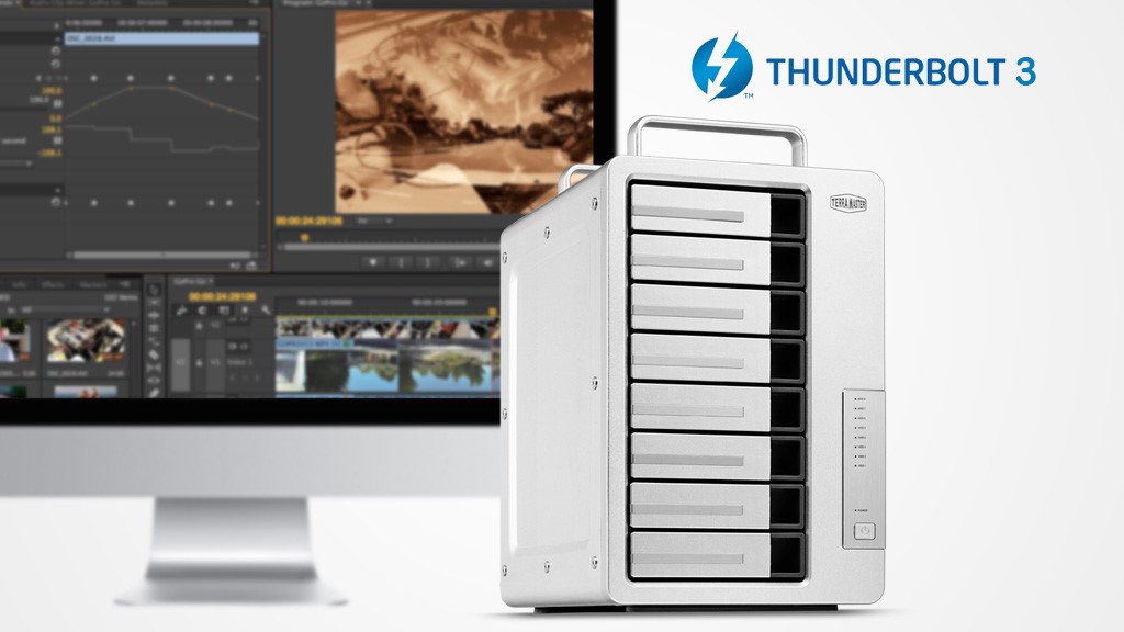 TerraMaster D8 Thunderbolt 3 8-Bay DAS Revealed